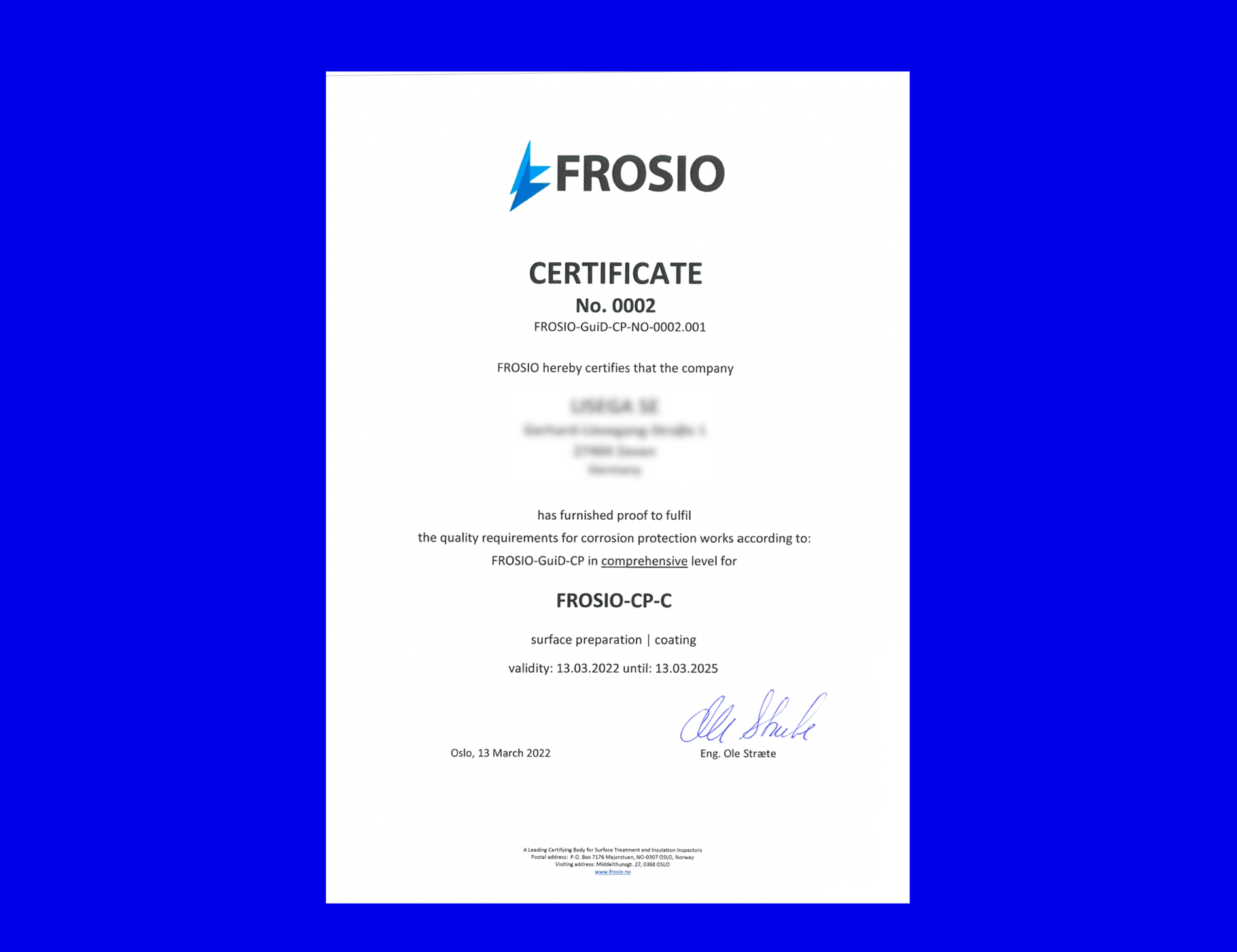 The FROSIO Difference: Ensuring Compliance and Performance for Your ...